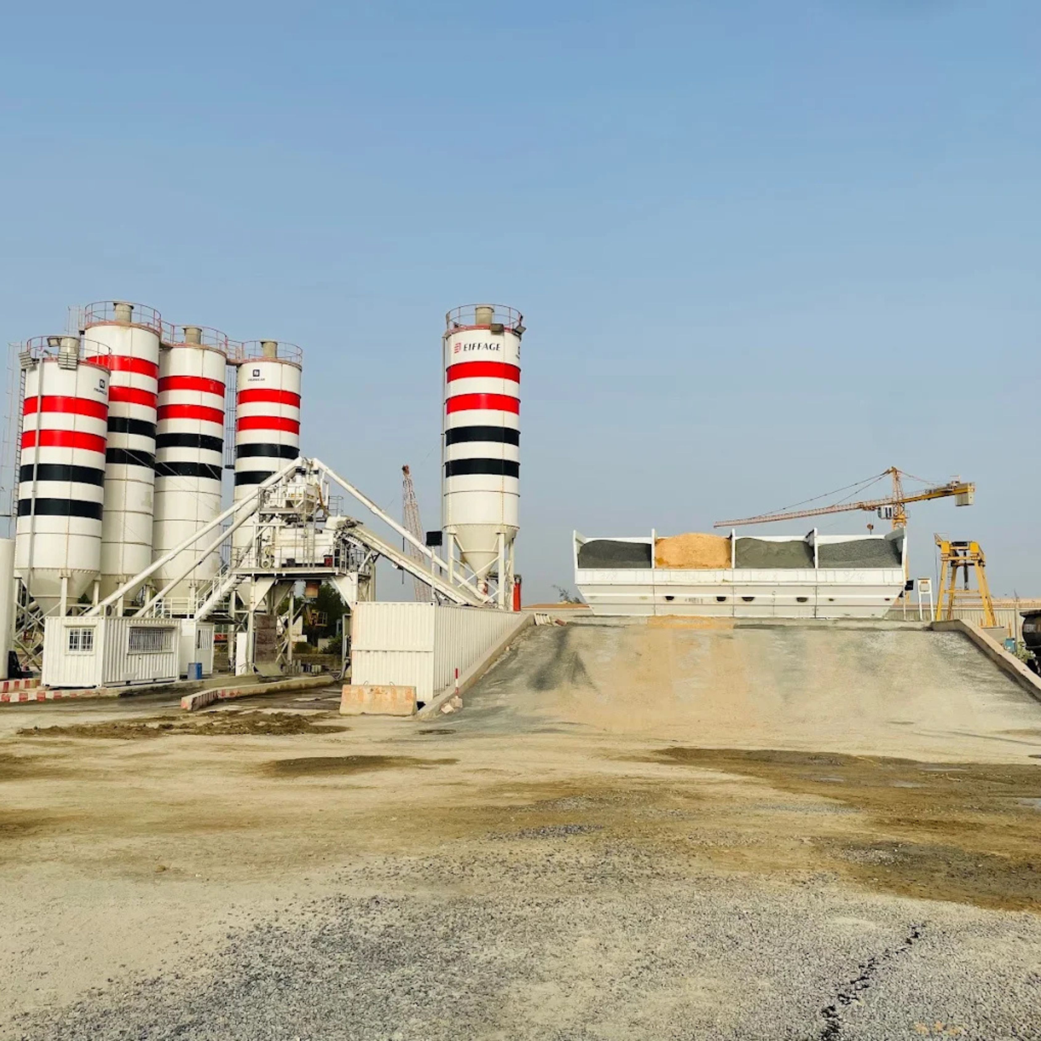 Eiffage Sénégal | Centrale à béton